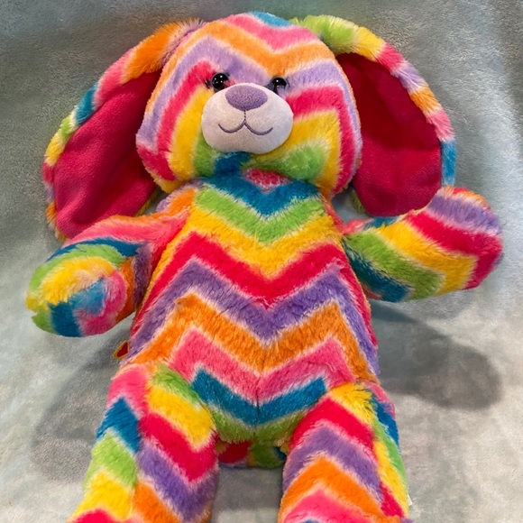 Build-A-Bear | Toys | Build A Bear Rainbow Chevron Zig Zag Spring ...